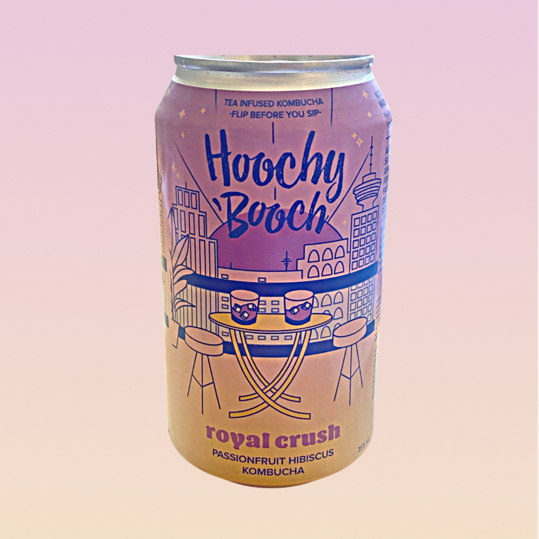 Royal Crush (12-Pack) - Hoochy 'Booch Kombucha